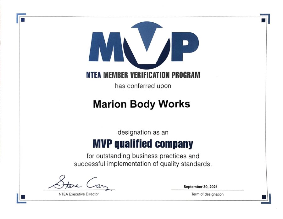 Because Standards Don’t Raise Themselves | Marion Body Works